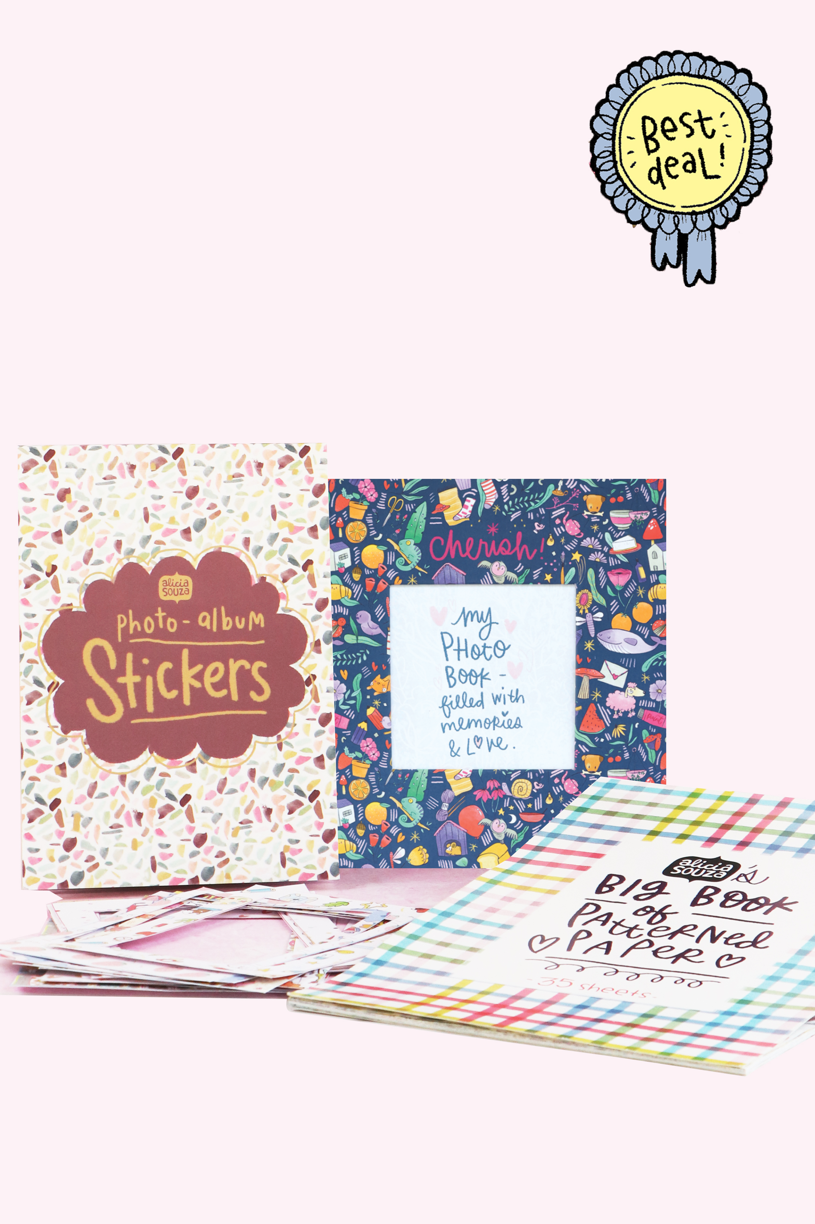 Cherish Mini Photo Album Combo – Alicia Souza